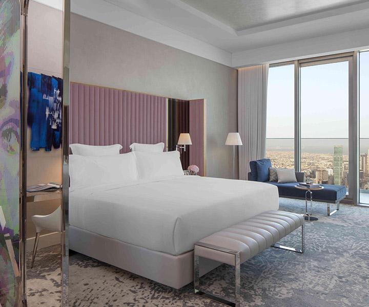 Dubai Burj Khalifa View Luxury Suites | SLS Dubai Hotel