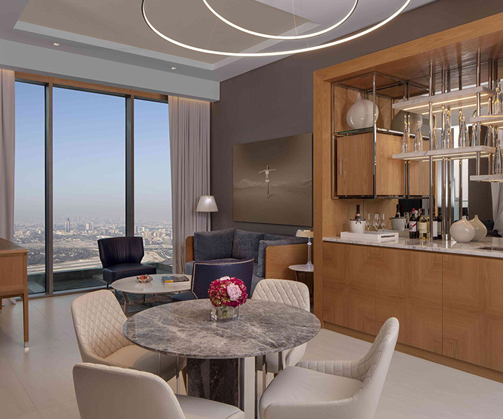 Dubai Burj Khalifa View Luxury Suites | SLS Dubai Hotel