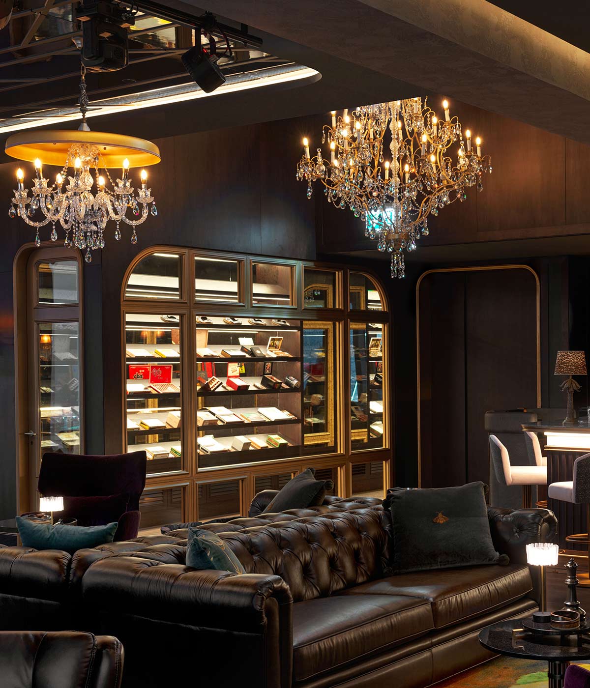 Smoke & Mirrors | Hidden Cigar Lounge | SLS Dubai Hotel