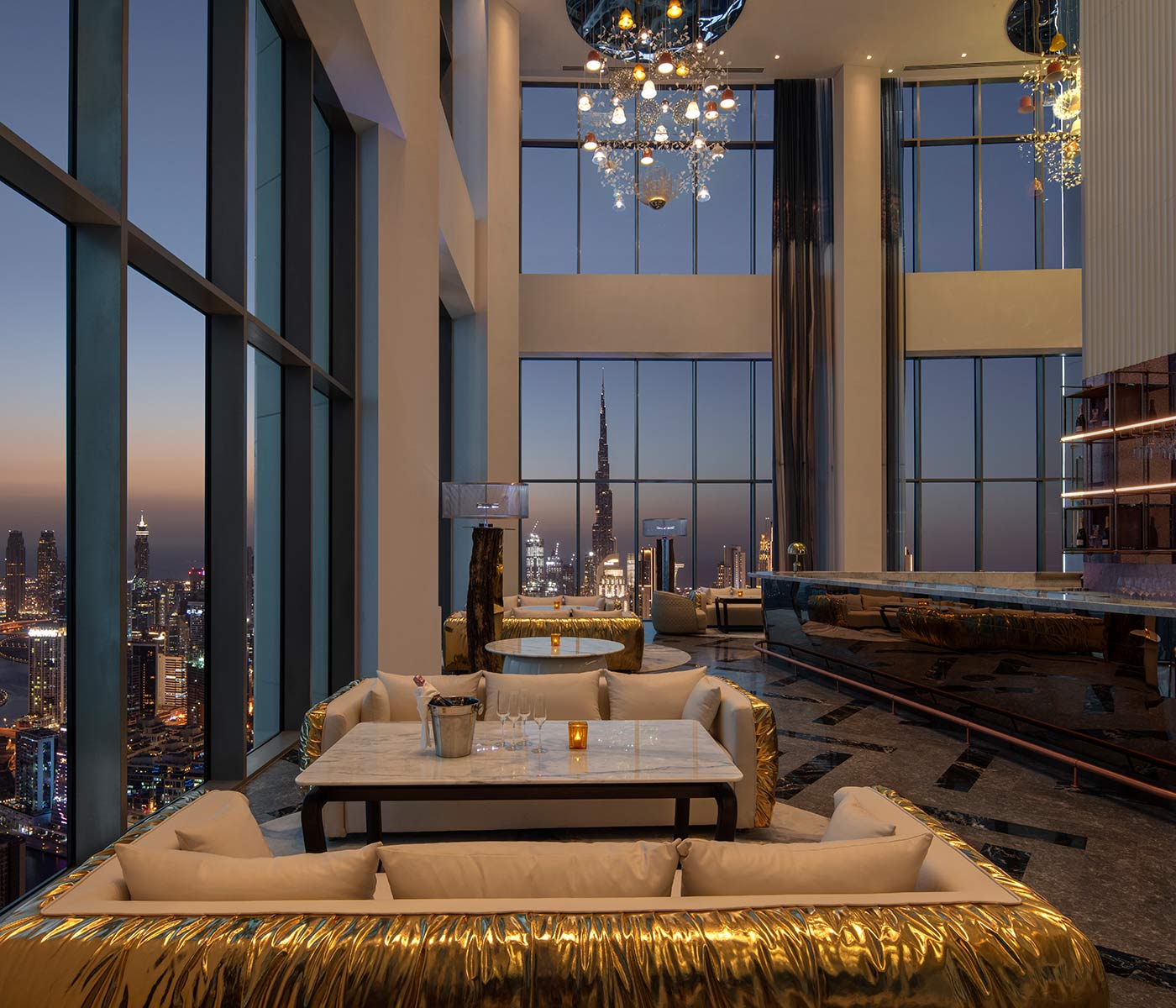 71st Floor S Bar Dubai | Skyline Cocktails | SLS Dubai