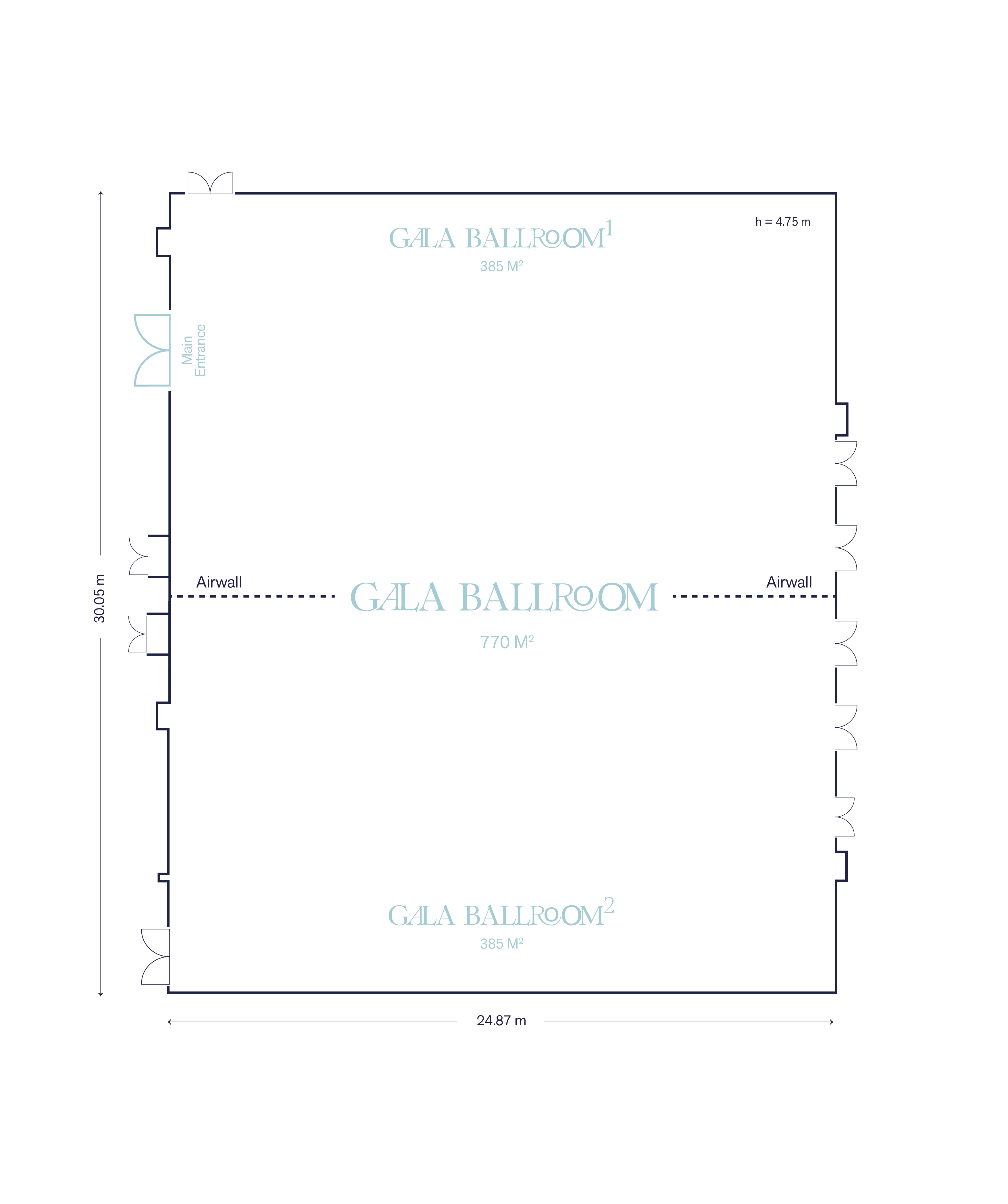 Gala Ballroom | SLS Barcelona