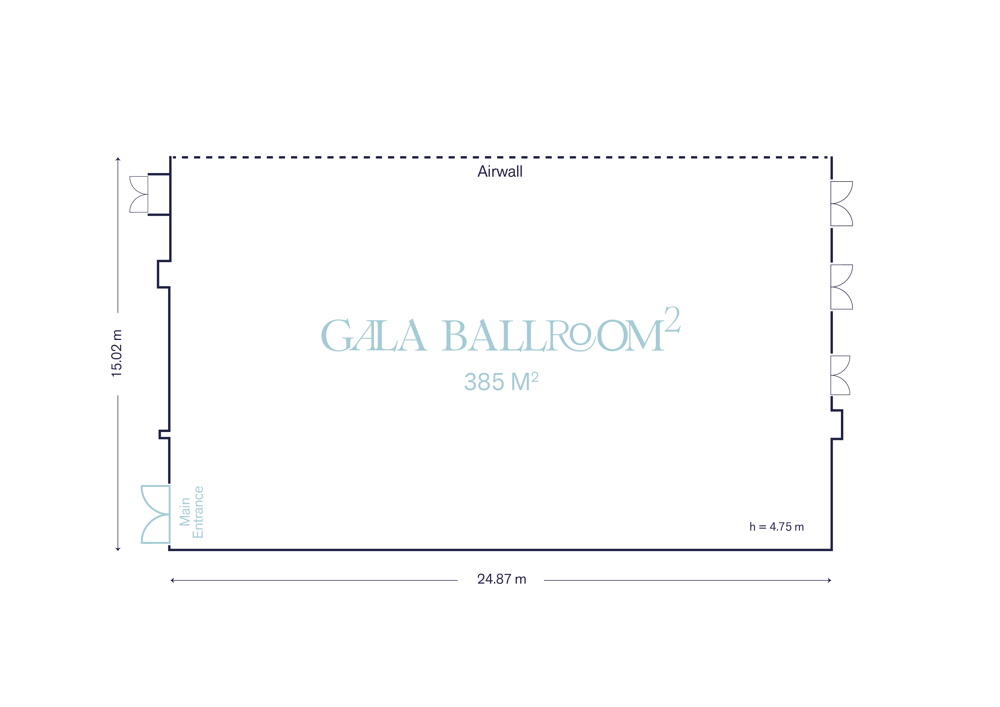 Gala Ballroom | SLS Barcelona
